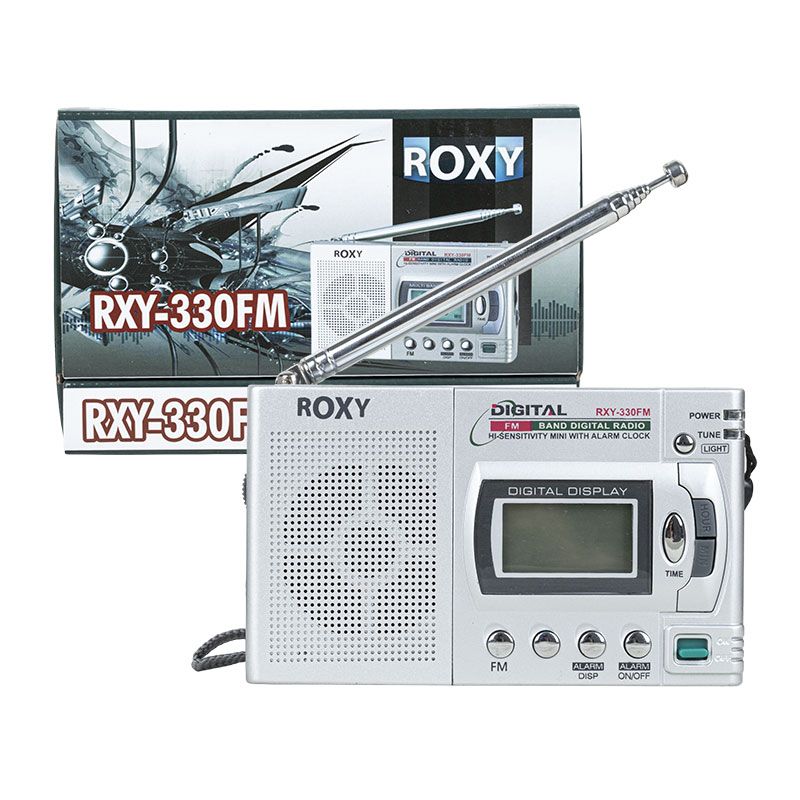 ROXY RXY-330 10 BANT DİGİTAL GÖSTERGELİ PİLLİ RADYO - Dükkanium